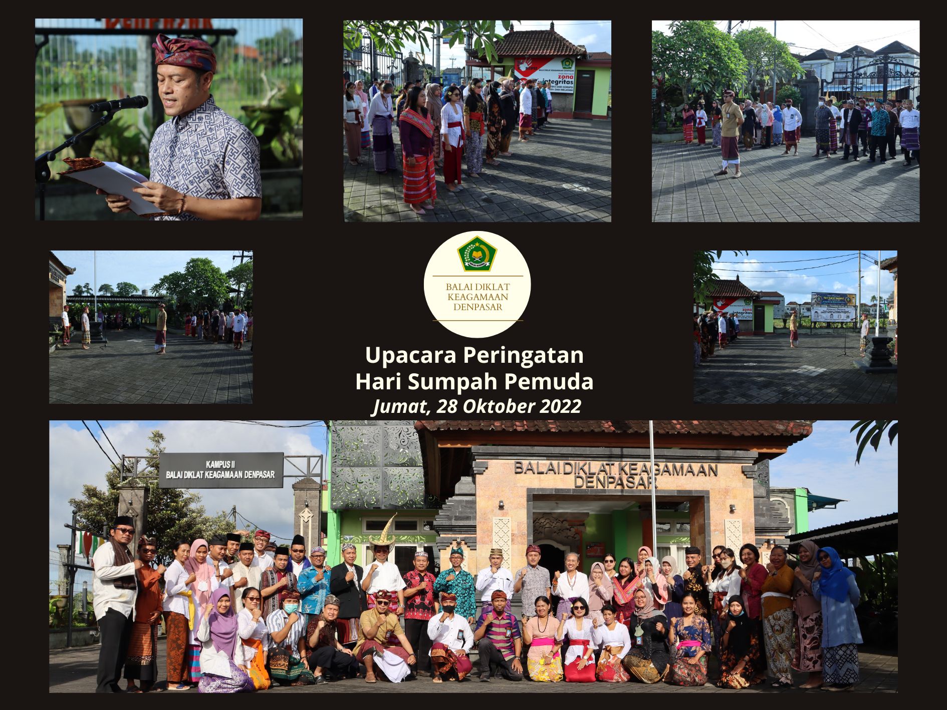 SIMADE: Upacara Peringatan Hari Sumpah Pemuda Tahun 2022